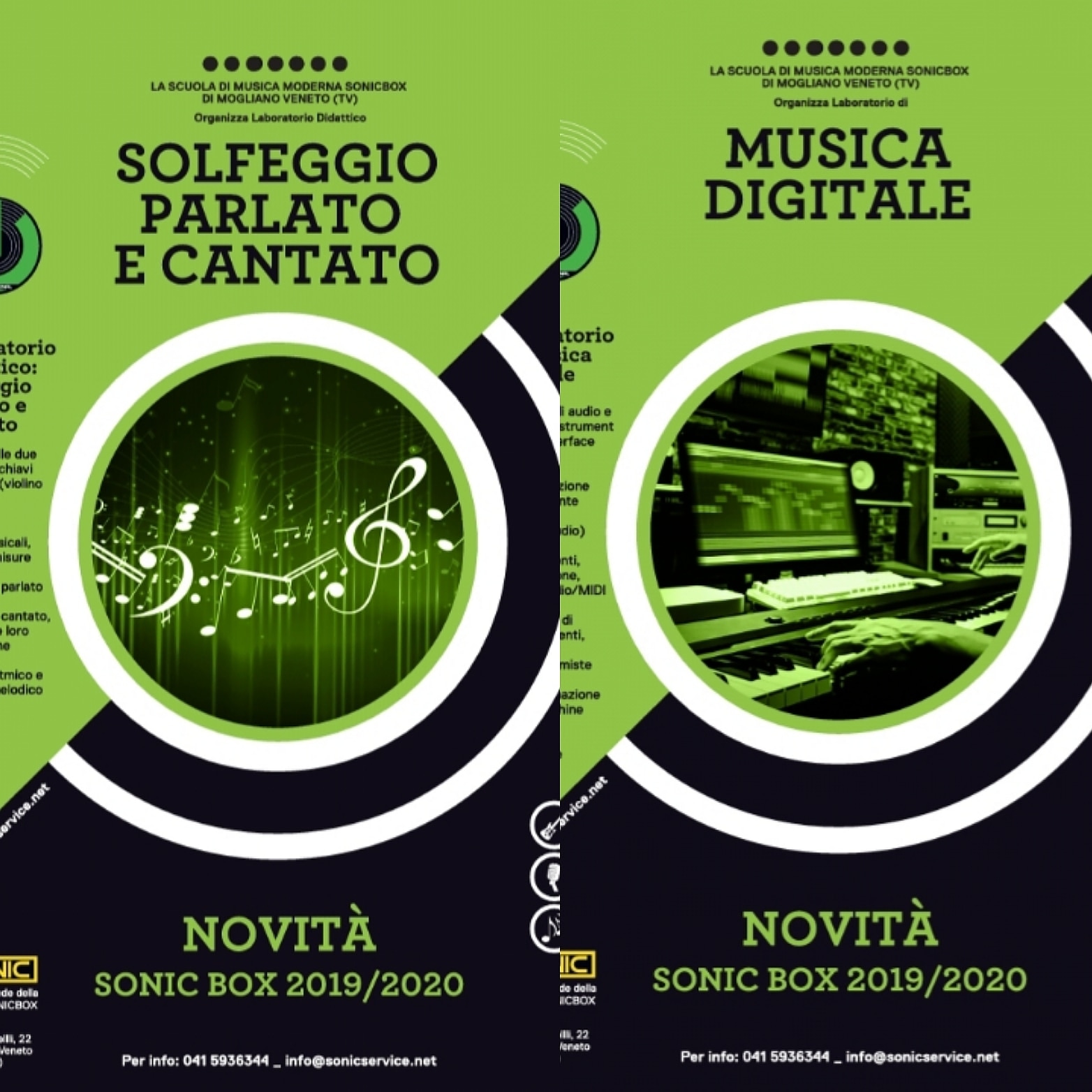 I NOSTRI CORSI – Sonic service